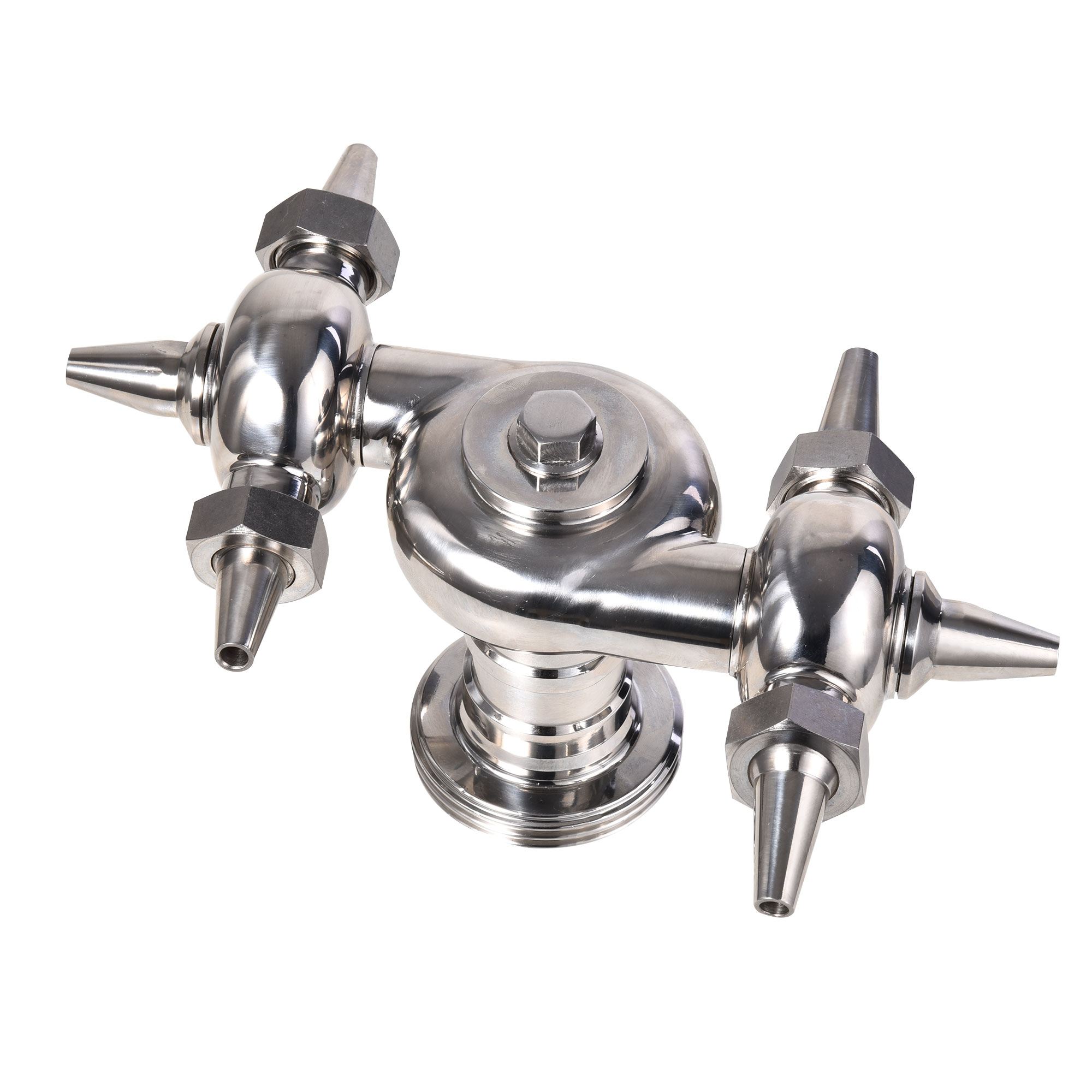 Food Grade Stainless Steel SS304 Sanitary Cleaning Ball - Buy Cleaning ...